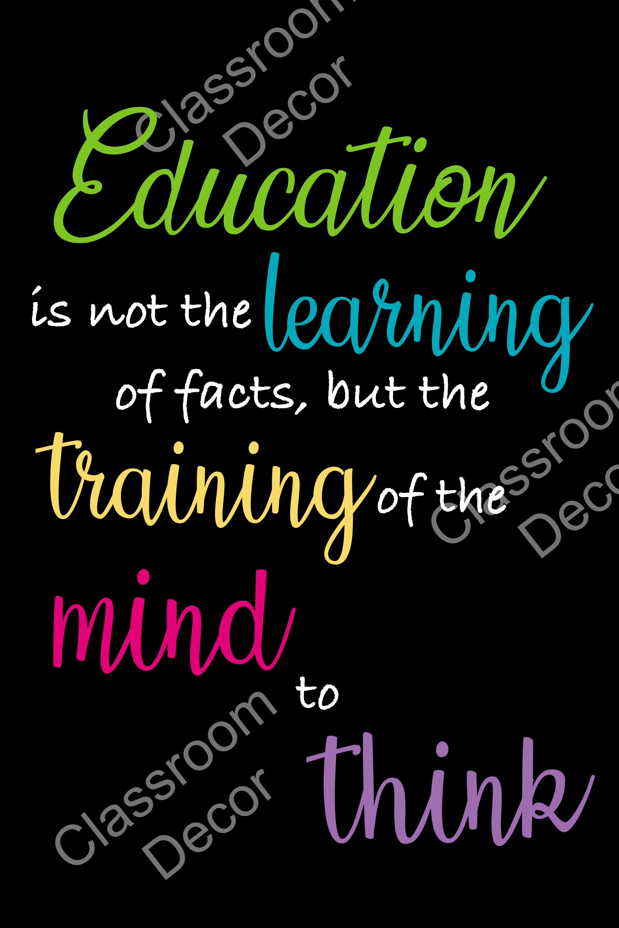 Inspirational Classroom Decor Poster for Teachers Instant Download - Etsy