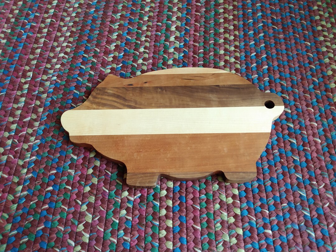 Amana Colonies Wooden Pig Cutting Board Vintage Iowa Mixed - Etsy