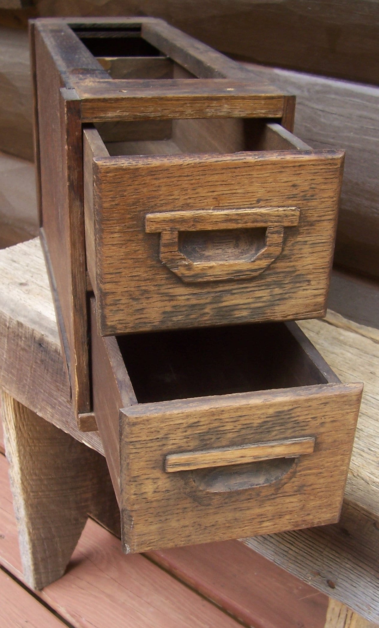 Storage & Organization Boxes & Bins Antique Country Farmhouse Chic ...