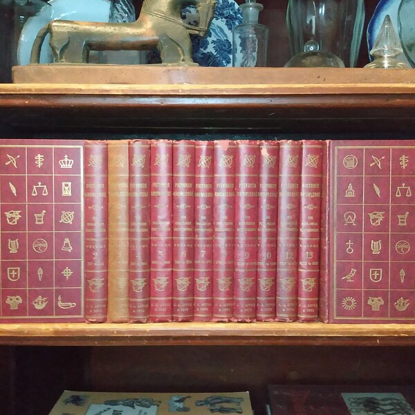 Encyclopedia Shelf - Etsy