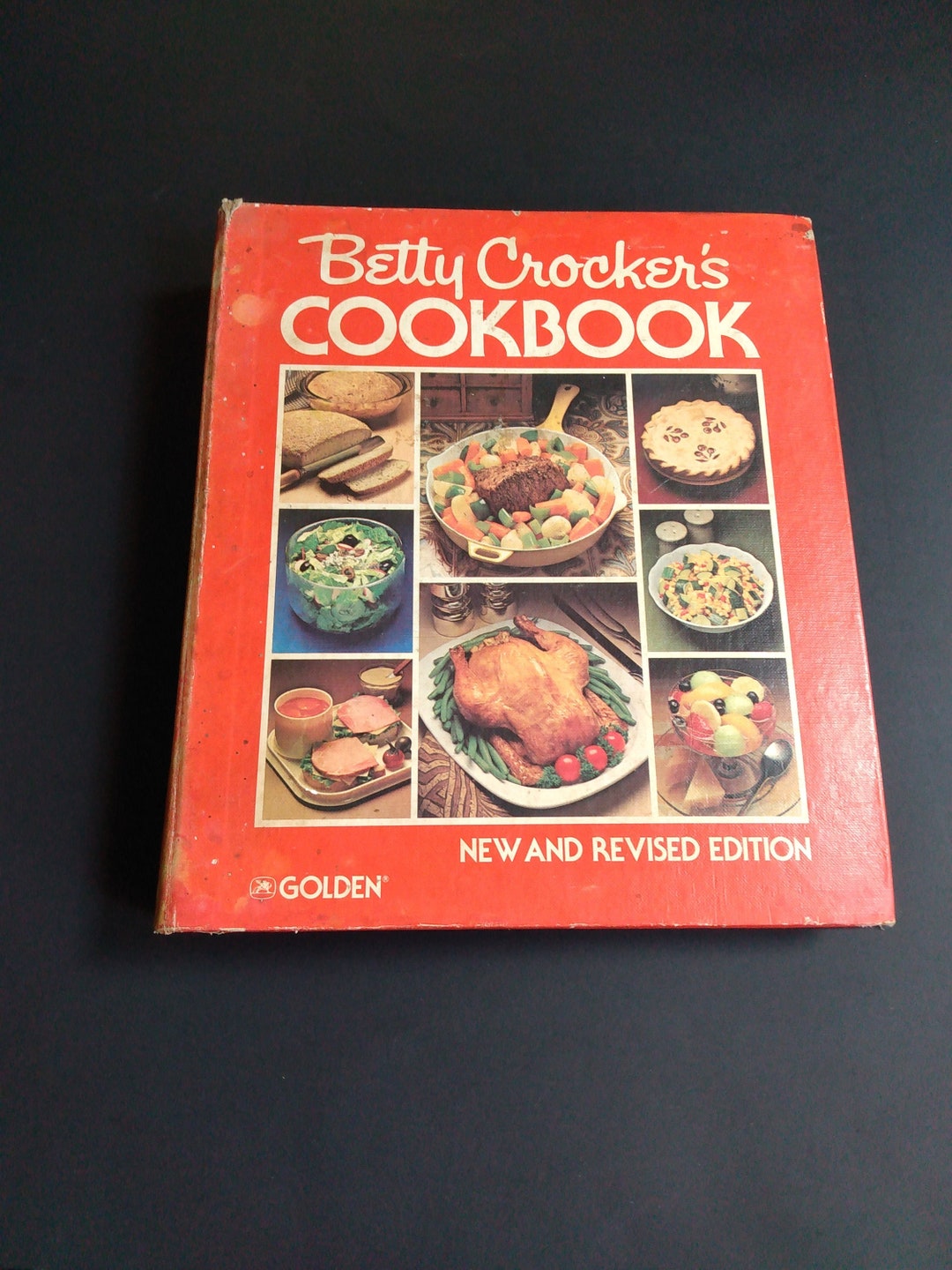 1978 Betty Crocker Cookbook 5 Ring Binder Old Vintage Mid Century Cook ...