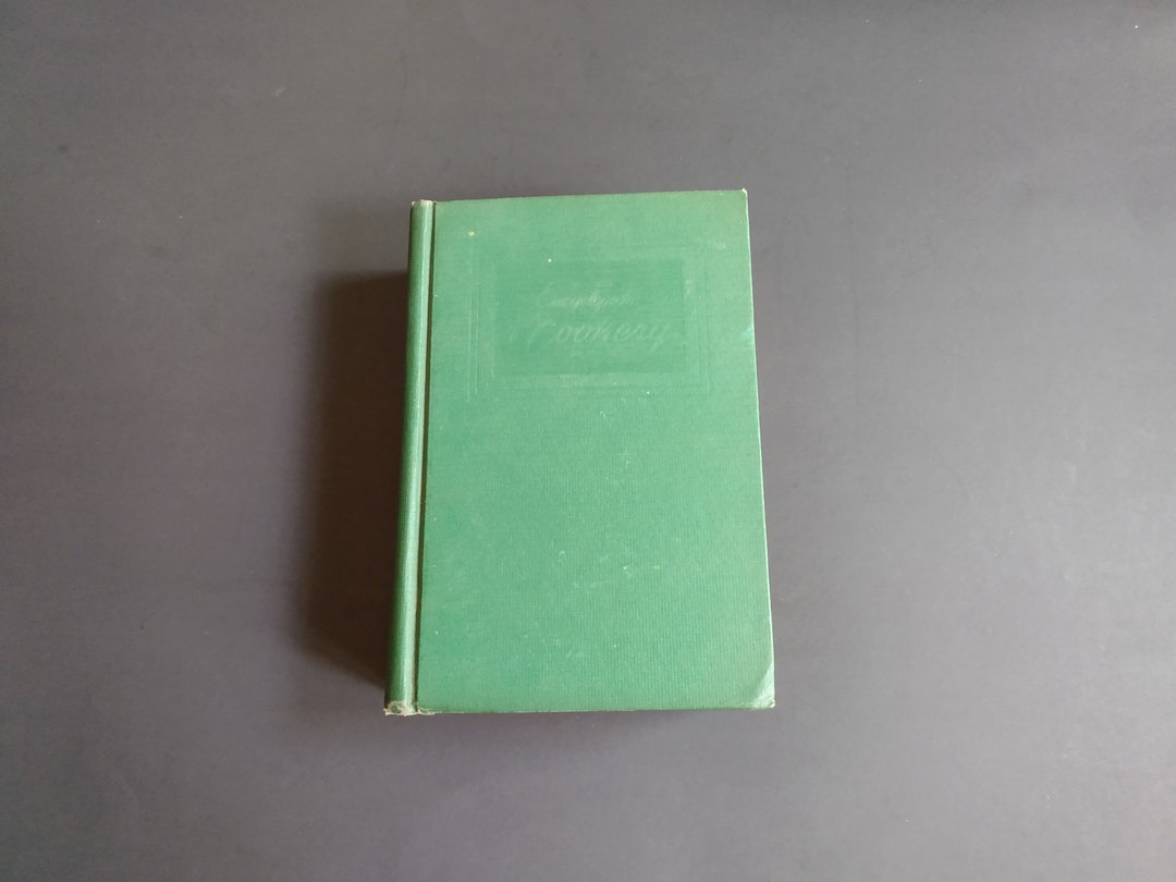 1949 the William H Wise Encyclopedia of Cookery Cookbook Vintage ...