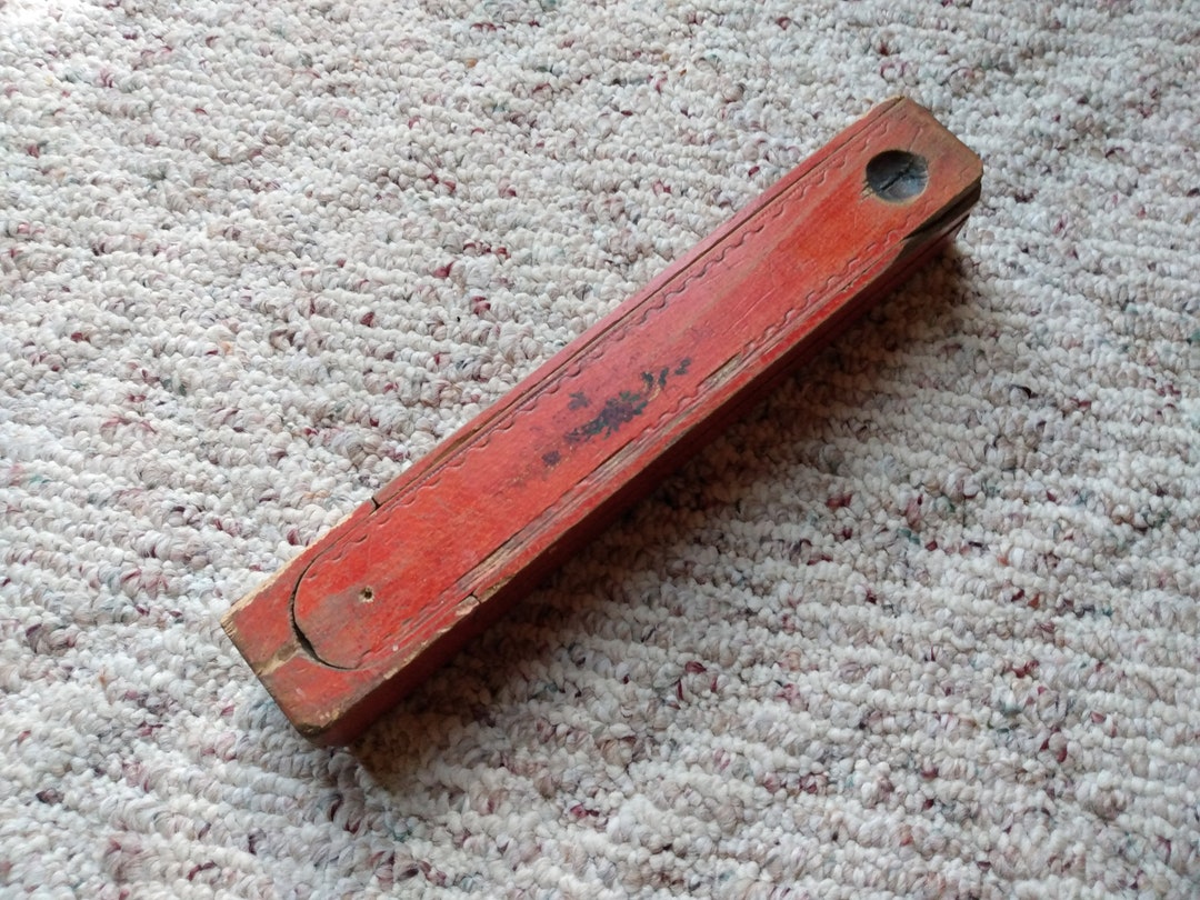 Antique Wooden Pencil Box Old Vintage Victorian Primitive - Etsy