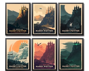 Potter poster | Etsy