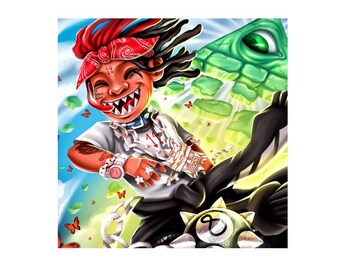 Trippie redd poster | Etsy