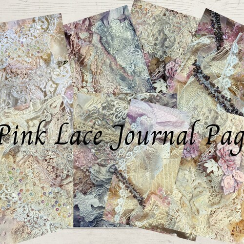 Antique Lace Printable Digital Download Junk Journal | Etsy