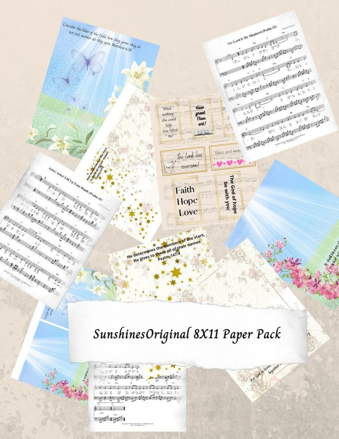 Christian Printable Journal, Prayer Journal, Bible Study Prints ...