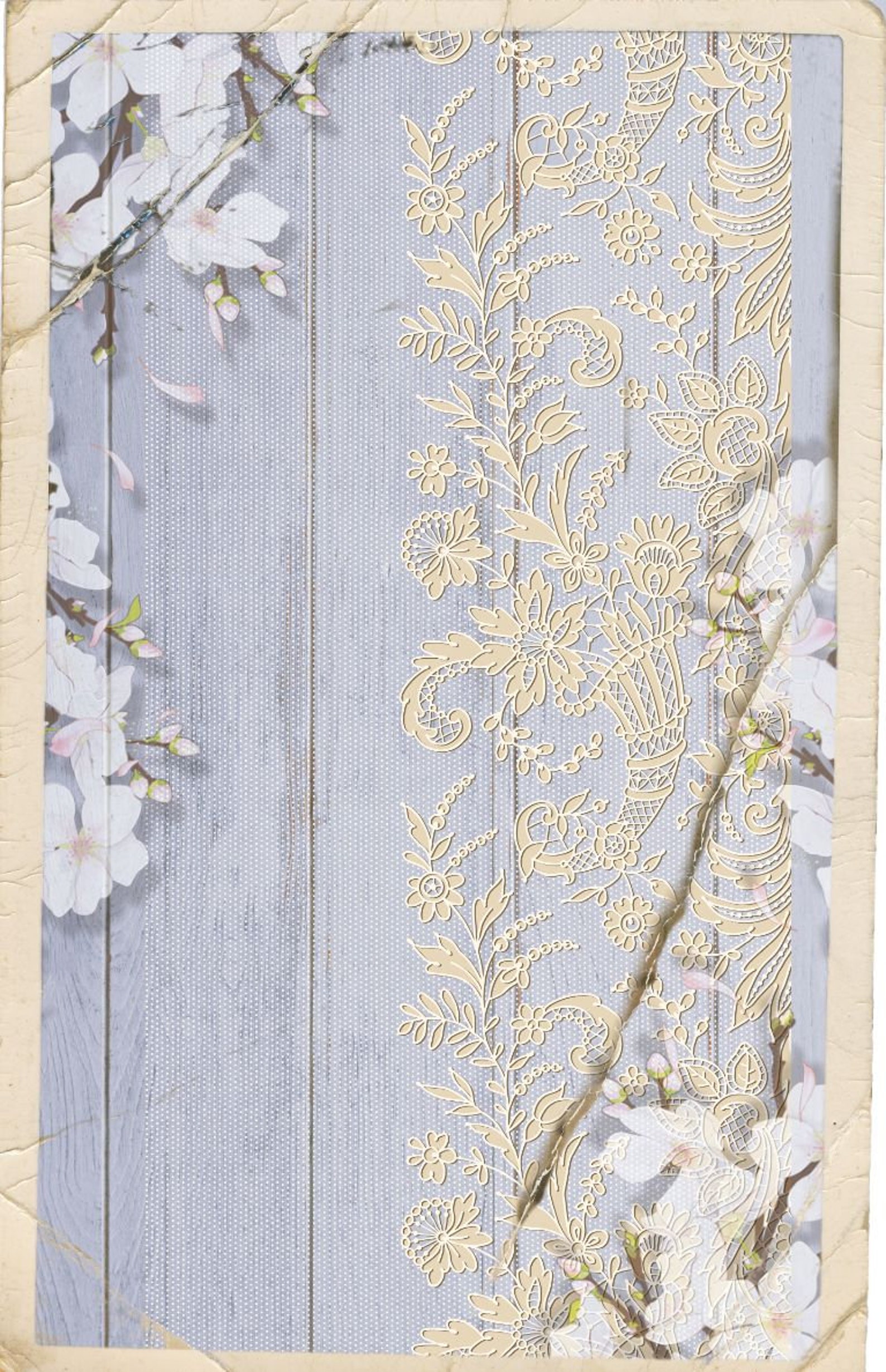 Blue Junk Journal Kit, Shabby Blue Papers, Blue Ephemera, Butterflies ...