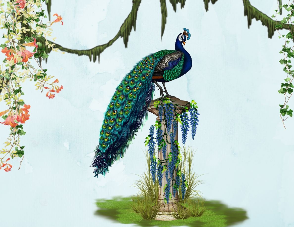 Bird Paper, Journal Kit, Instant Prints, Paper Pack, JPEG, Digital ...