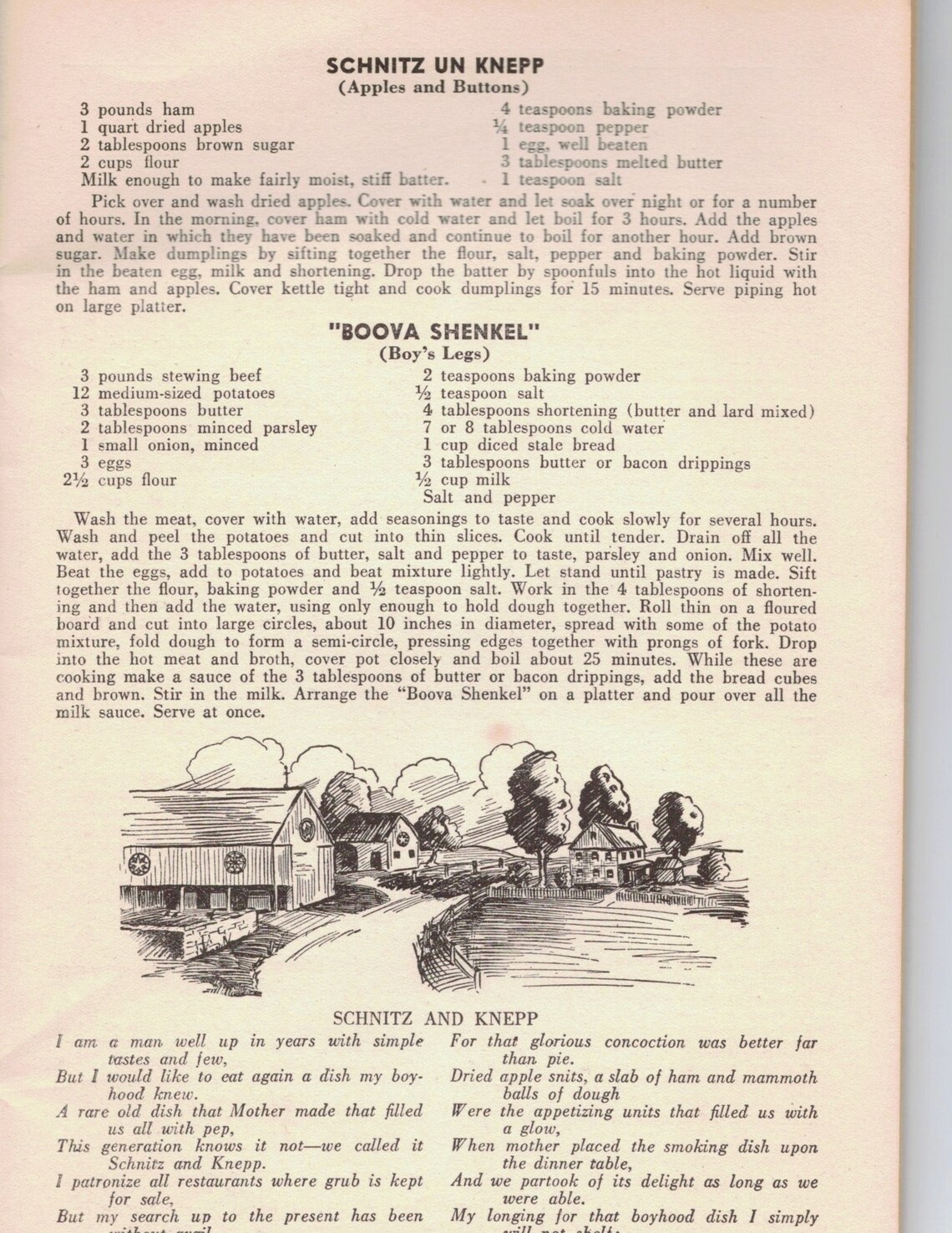 Cookbook Papers Vintage Recipes Dutch Cookbook Ephemera - Etsy