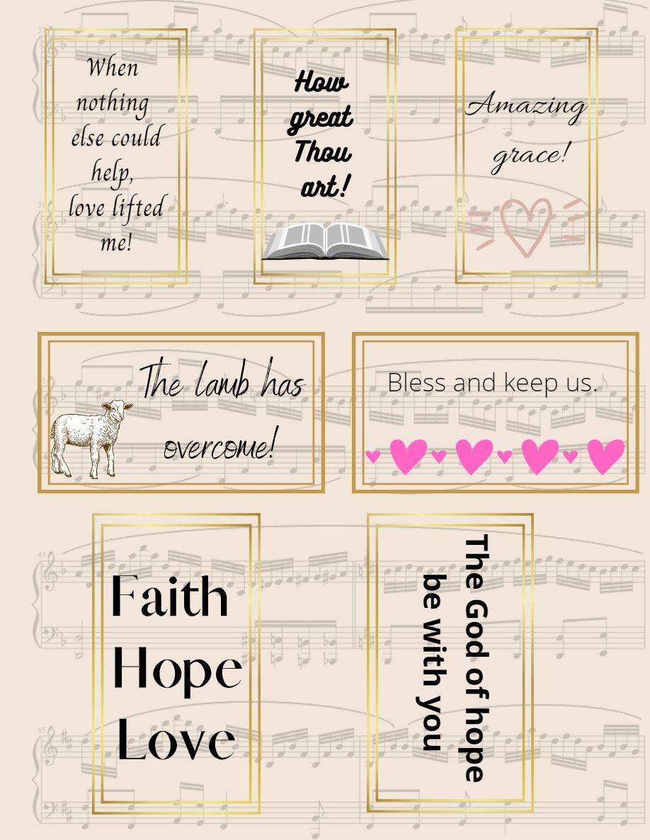 Christian Printable Journal Prayer Journal Bible Study | Etsy