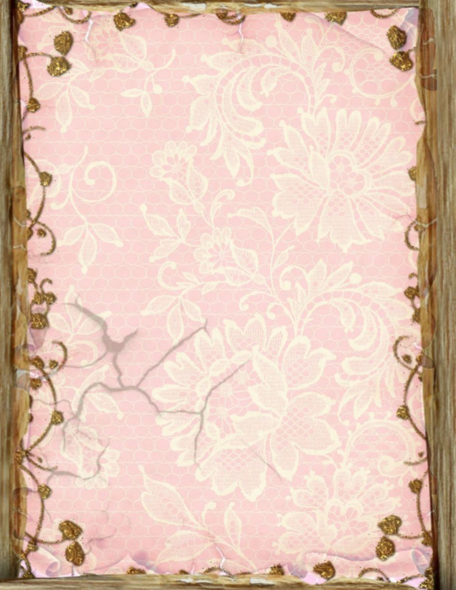 Printable Journal Kit Shabby Blush Pink Papers Journal Tags - Etsy