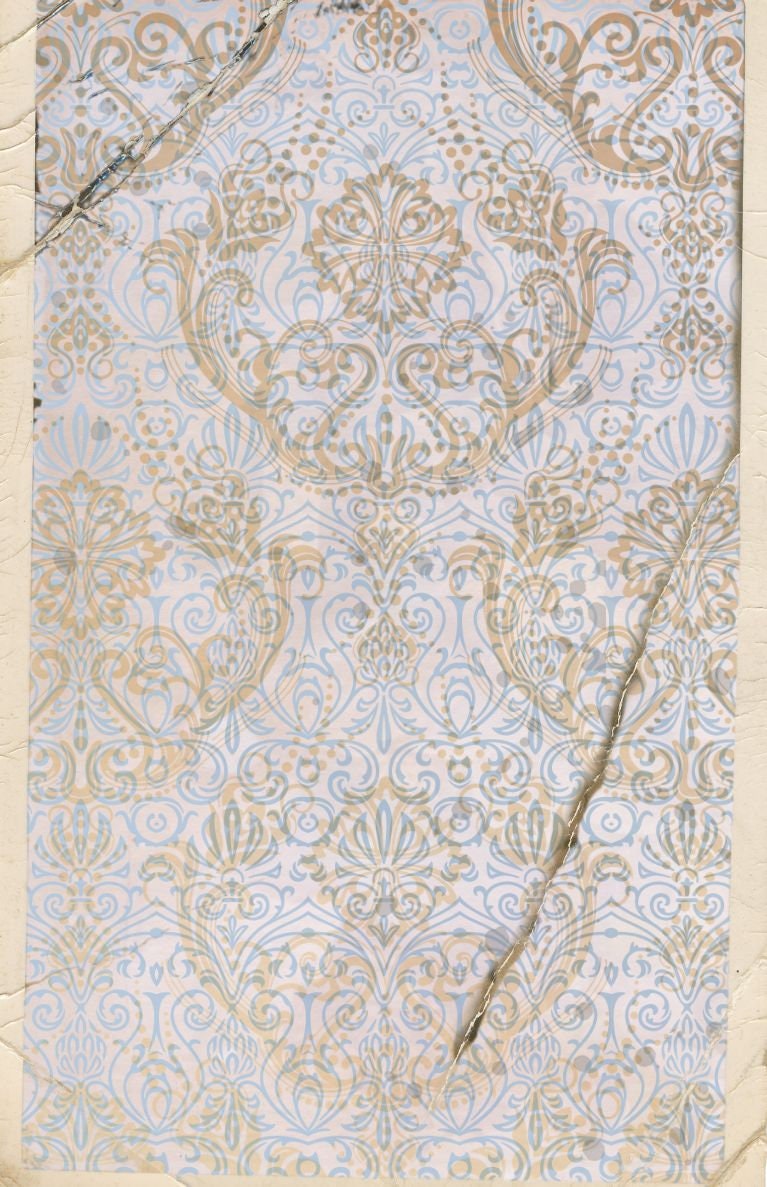 Blue Junk Journal Kit Shabby Blue Papers Blue Ephemera | Etsy