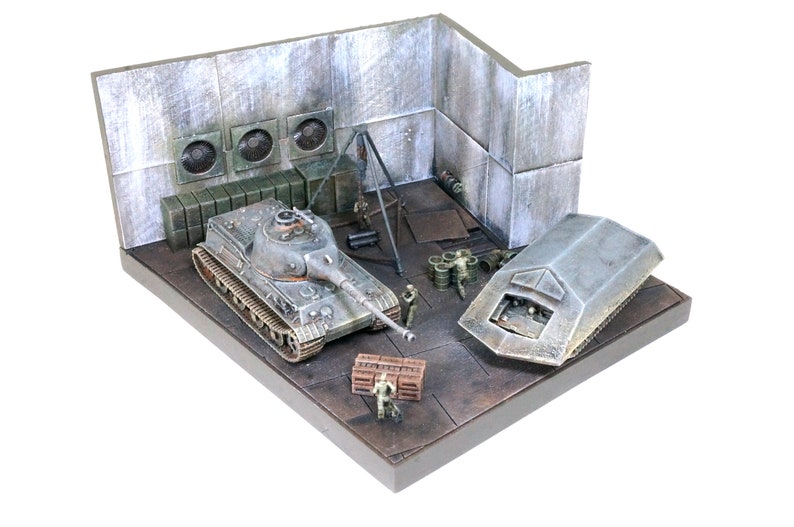 1:144 / N Scale / 12mm "secret Depot" Diorama Base. 3D Printed . Can Be ...