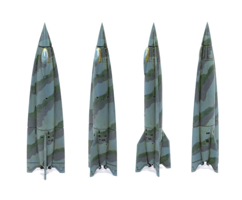 1/144 3D Printed WWII V2/A9 Rocket With Launch Pad. Unpainted - Etsy