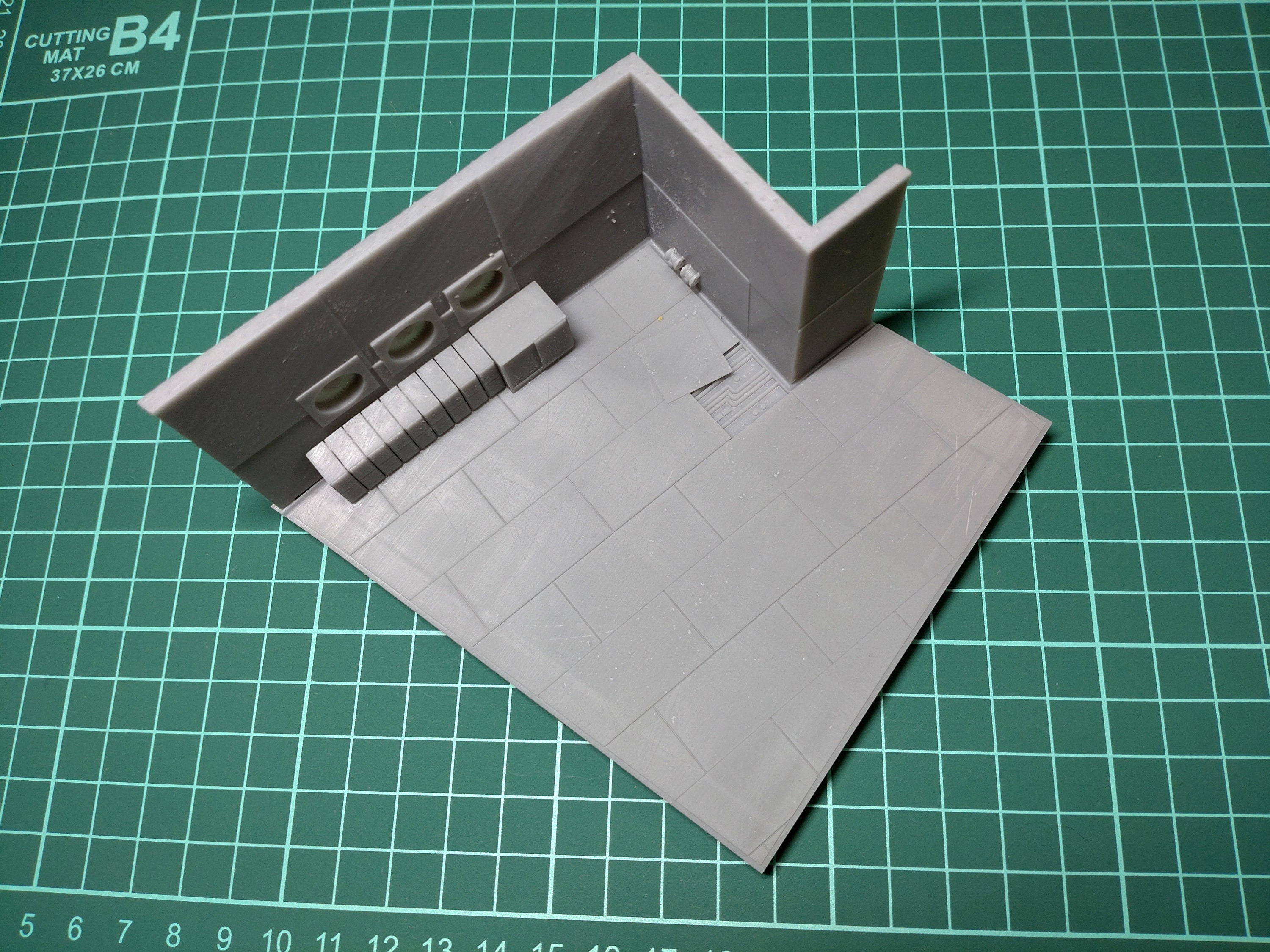1:144 / N Scale / 12mm "secret Depot" Diorama Base. 3D Printed . Can Be ...