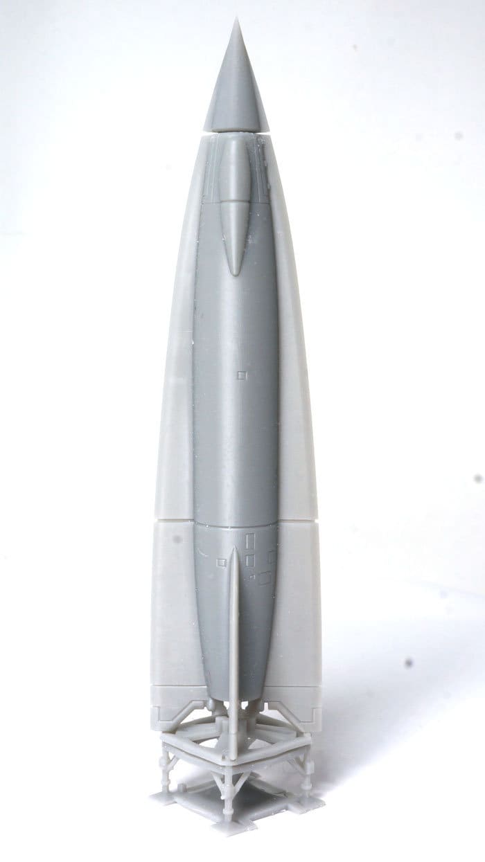 1/144 3D Printed WWII V2/A9 Rocket With Launch Pad. Unpainted - Etsy