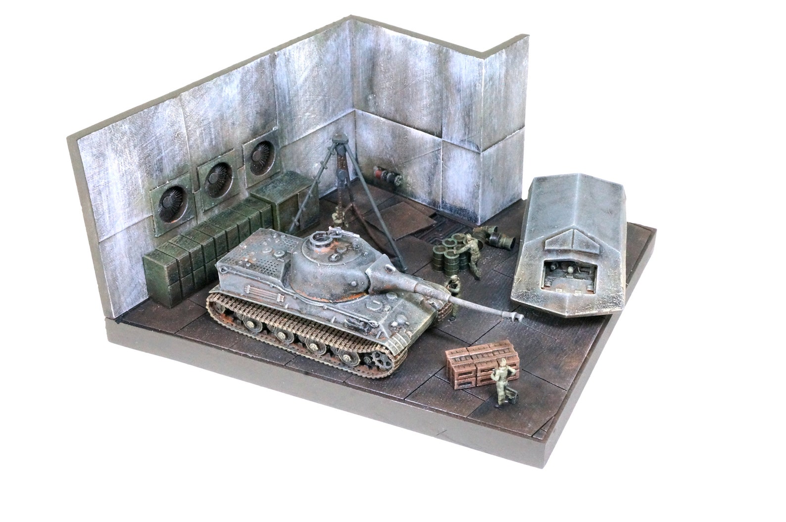 1:144 / N Scale / 12mm "secret Depot" Diorama Base. 3D Printed . Can Be ...