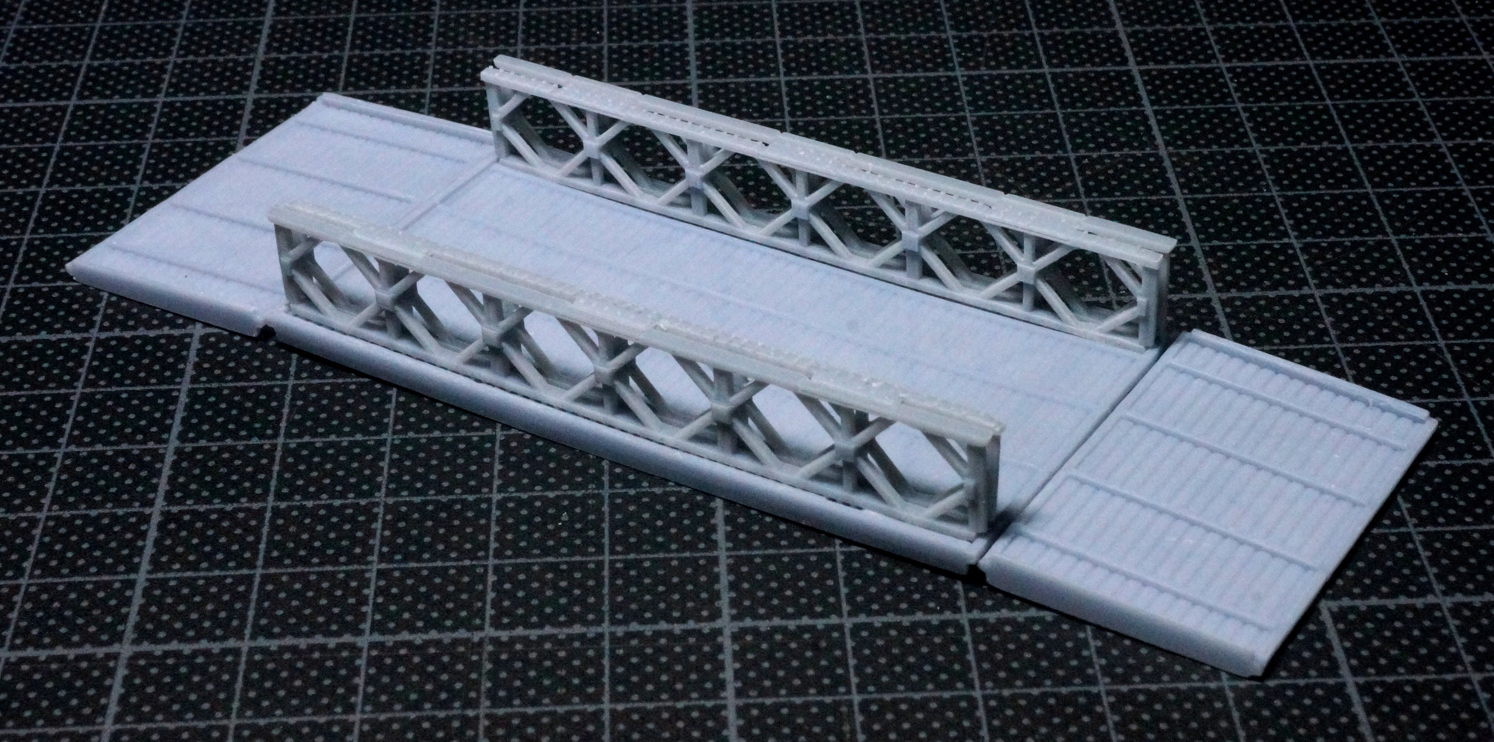 1/144 3D Printed Wargame Accessory Bailey Bridge Starter Kit - Etsy