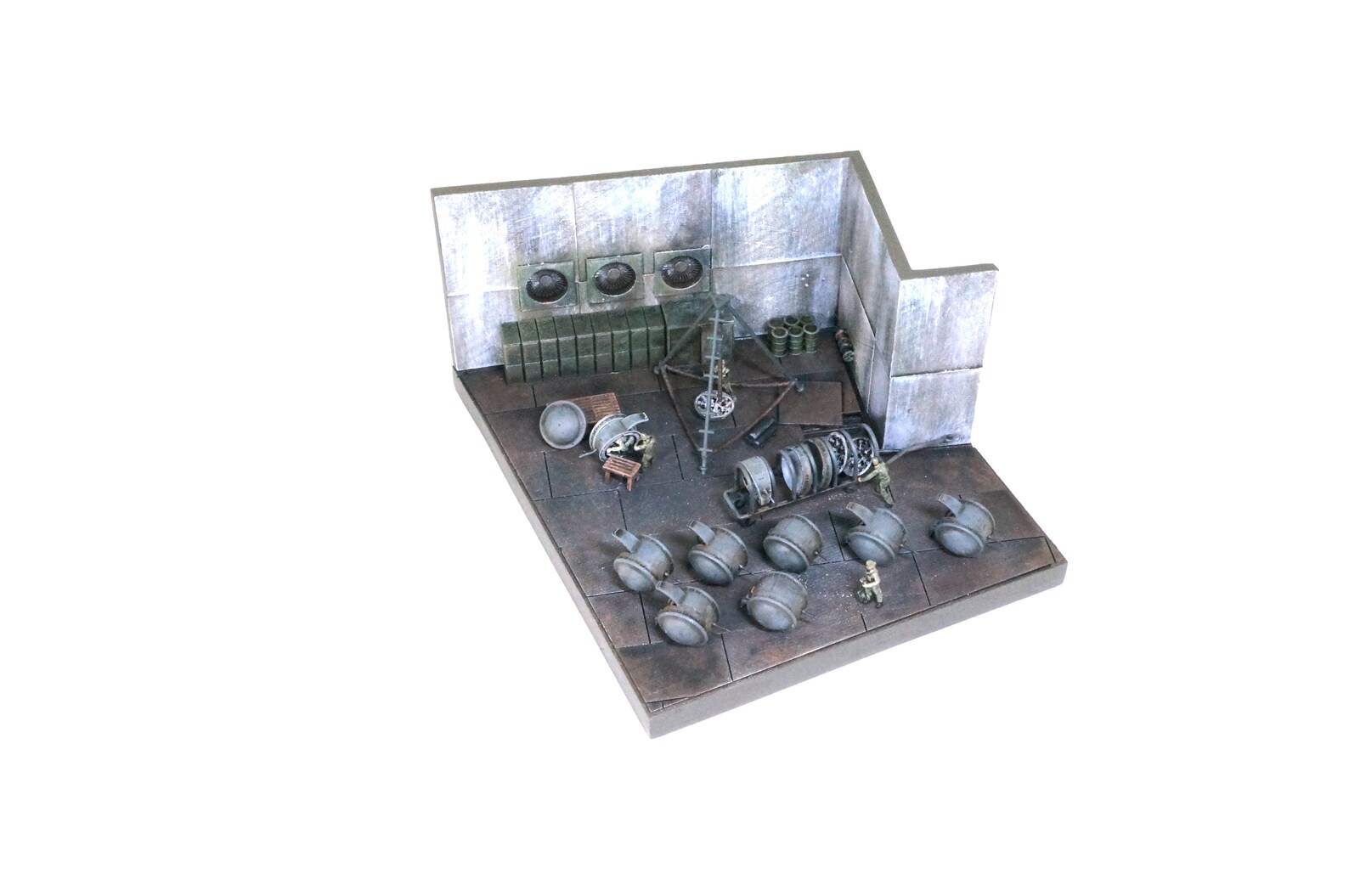 1:144 / N Scale / 12mm "secret Depot" Diorama Base. 3D Printed . Can Be ...