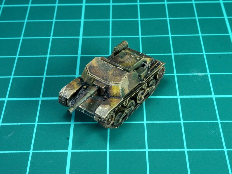 1/144 3D Printed WWII IJA Type 5 Ho-ru Self-propel Gun Prototype ...