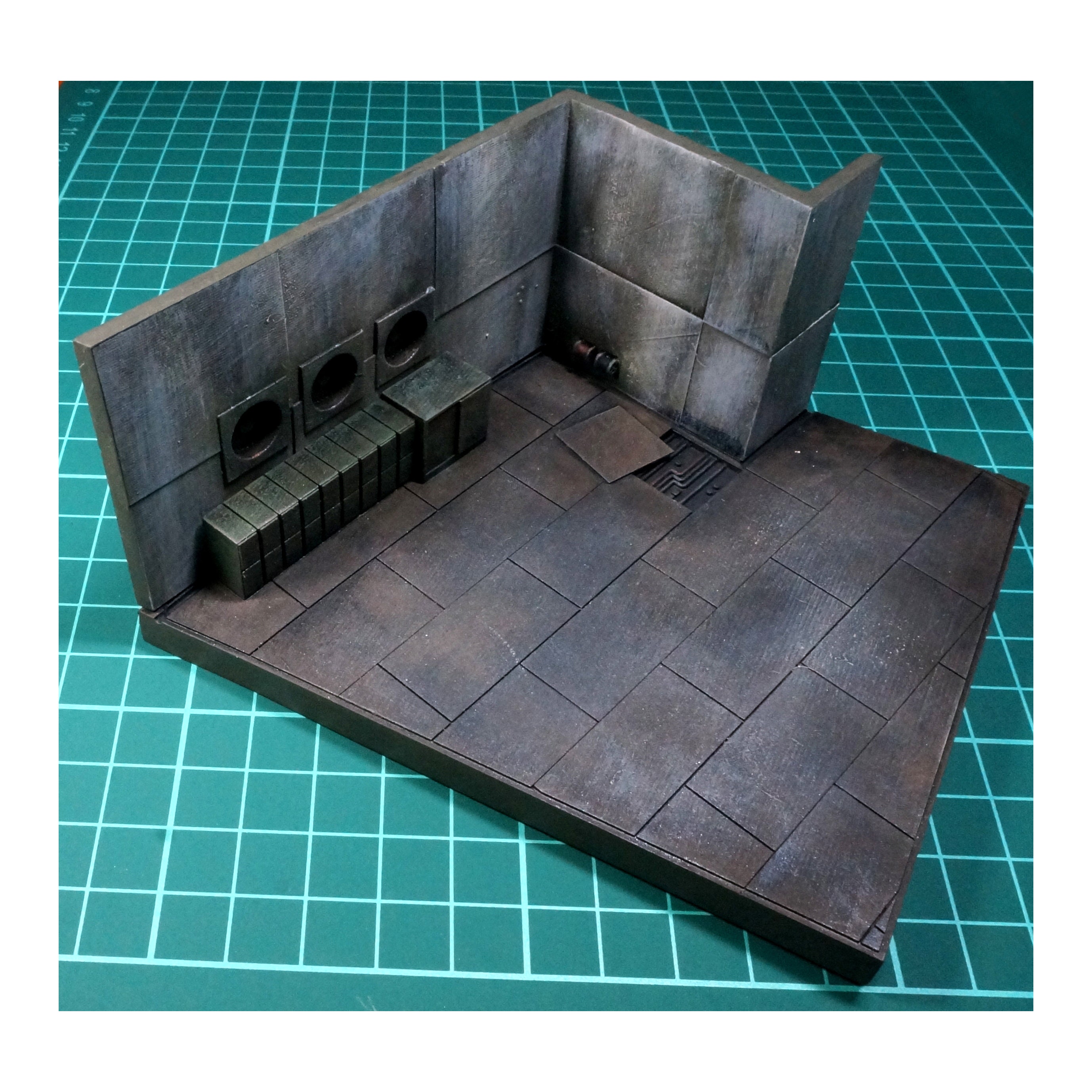 1:144 / N Scale / 12mm "secret Depot" Diorama Base. 3D Printed . Can Be ...