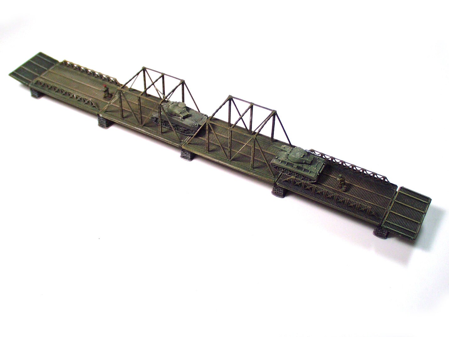 1/144 3D Printed Wargame Accessory - Bailey Bridge Extension Kit - Etsy