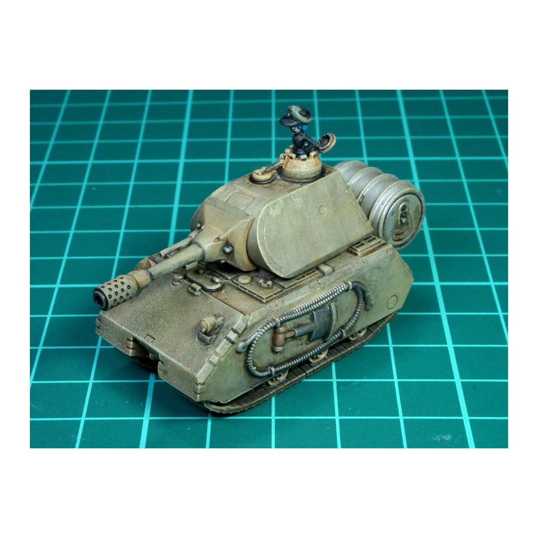 1/144 3D Printed '46 Super Heavy Tank Drunk Maus With Beer Can - Etsy