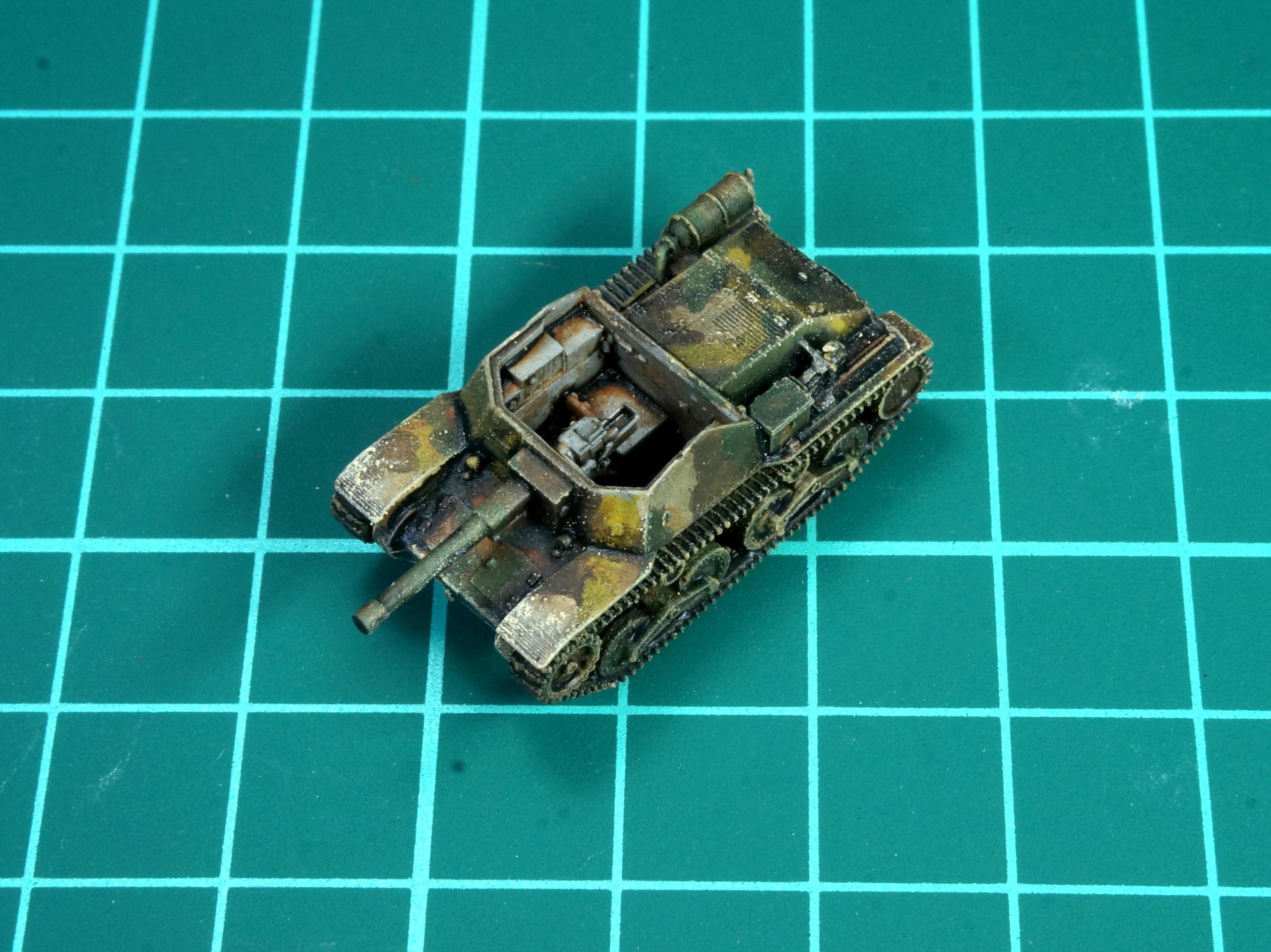 1/144 3D Printed WWII IJA Type 5 Ho-ru Self-propel Gun Prototype ...