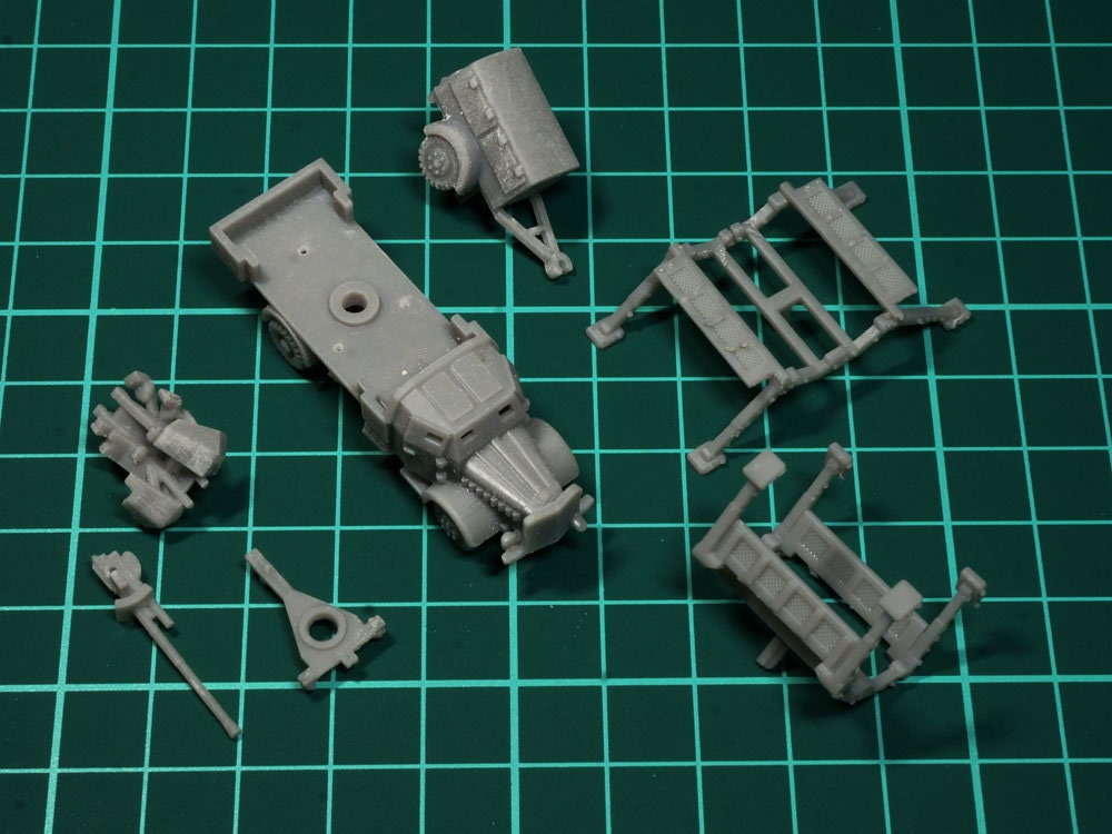 1/144 3D Printed Wargame Armour WWII Mercedes-benz L4500A - Etsy