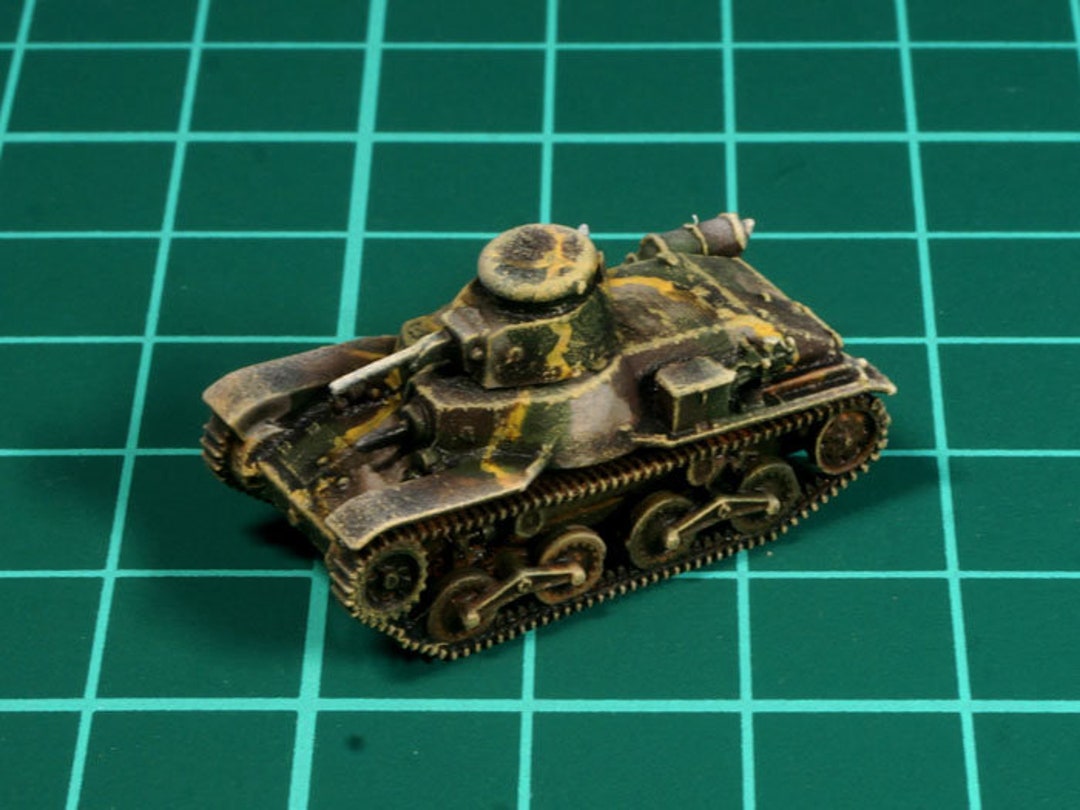 1/144 3D Printed WWII IJA Type 95 Ha-go Light Tank With - Etsy
