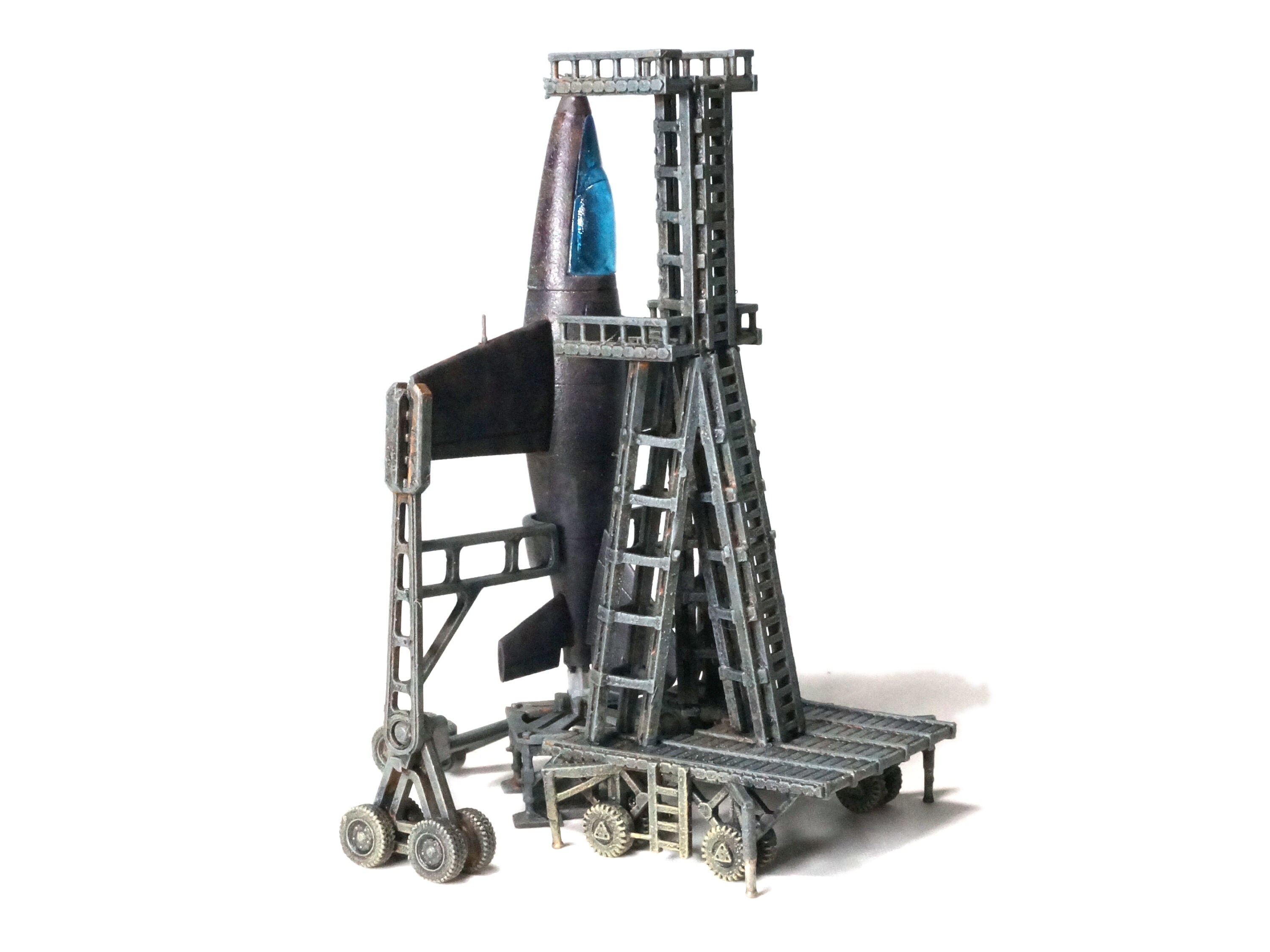 1/144 3D Printed WWII Von Braun Interceptor First Version, Twin Seater ...