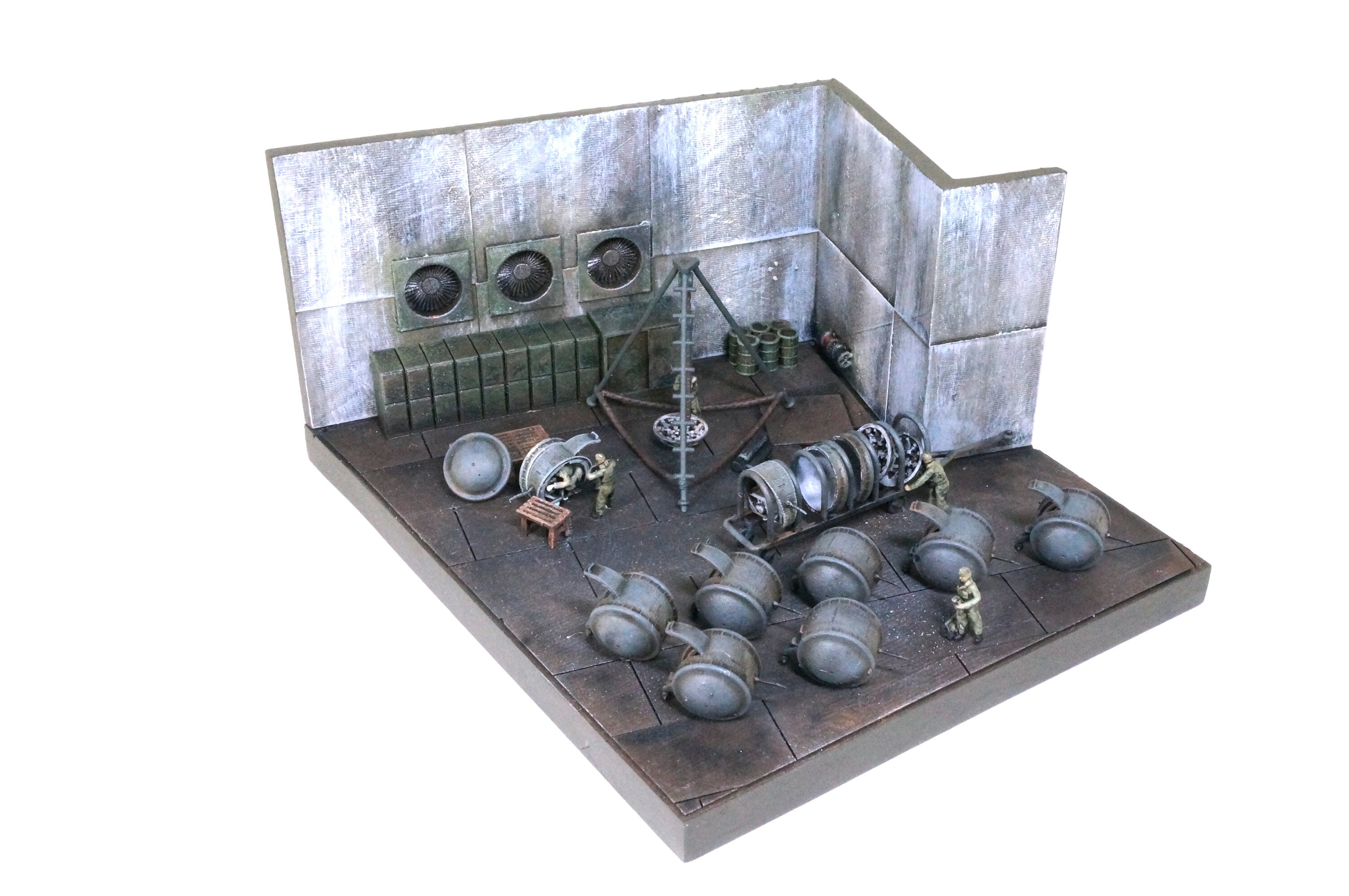 1:144 / N Scale / 12mm "secret Depot" Diorama Base. 3D Printed . Can Be ...