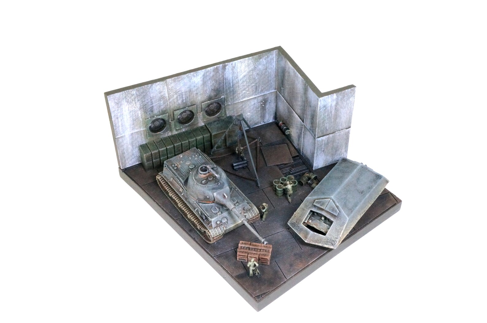 1:144 / N Scale / 12mm "secret Depot" Diorama Base. 3D Printed . Can Be ...