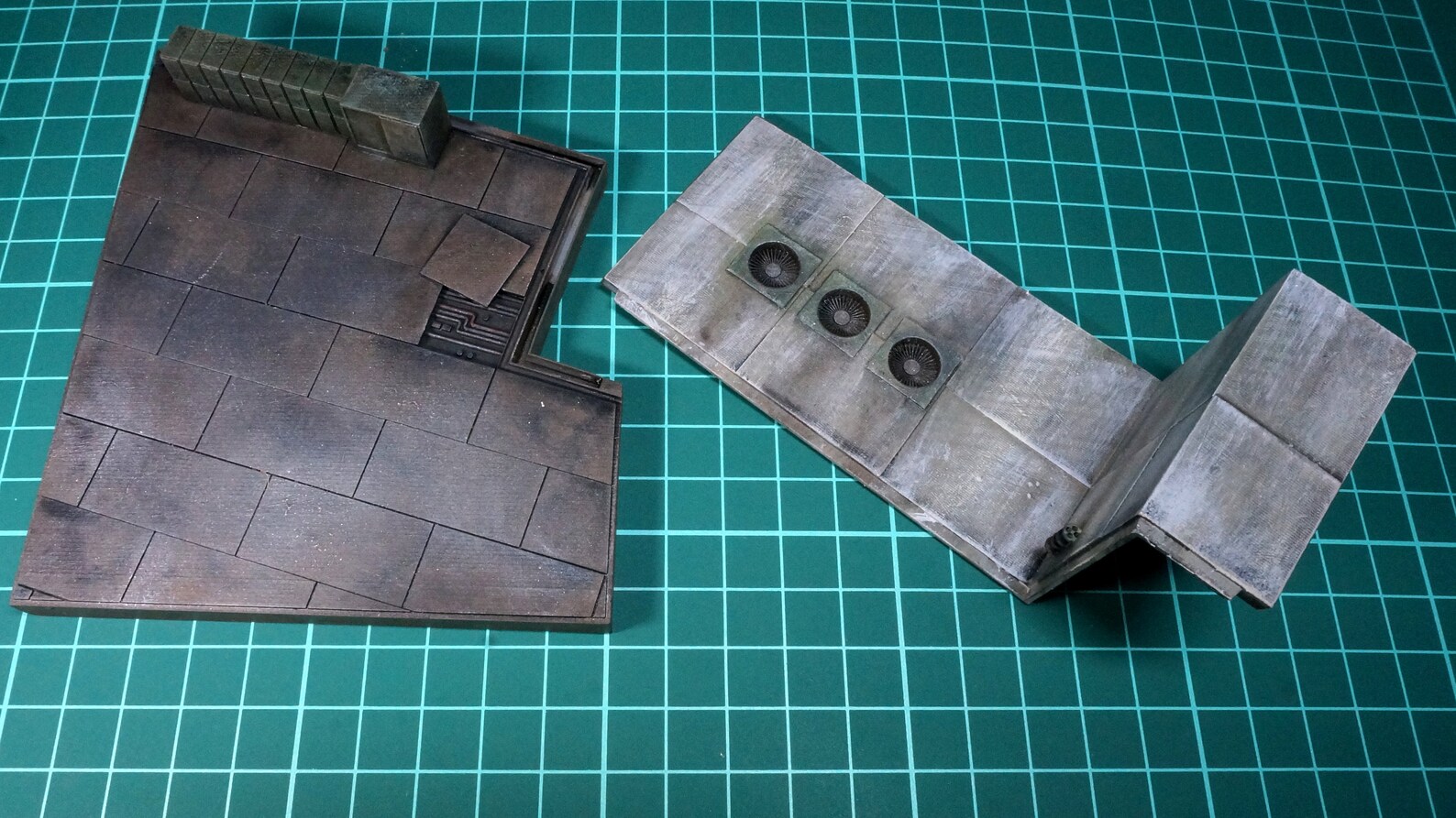 1:144 / N Scale / 12mm "secret Depot" Diorama Base. 3D Printed . Can Be ...