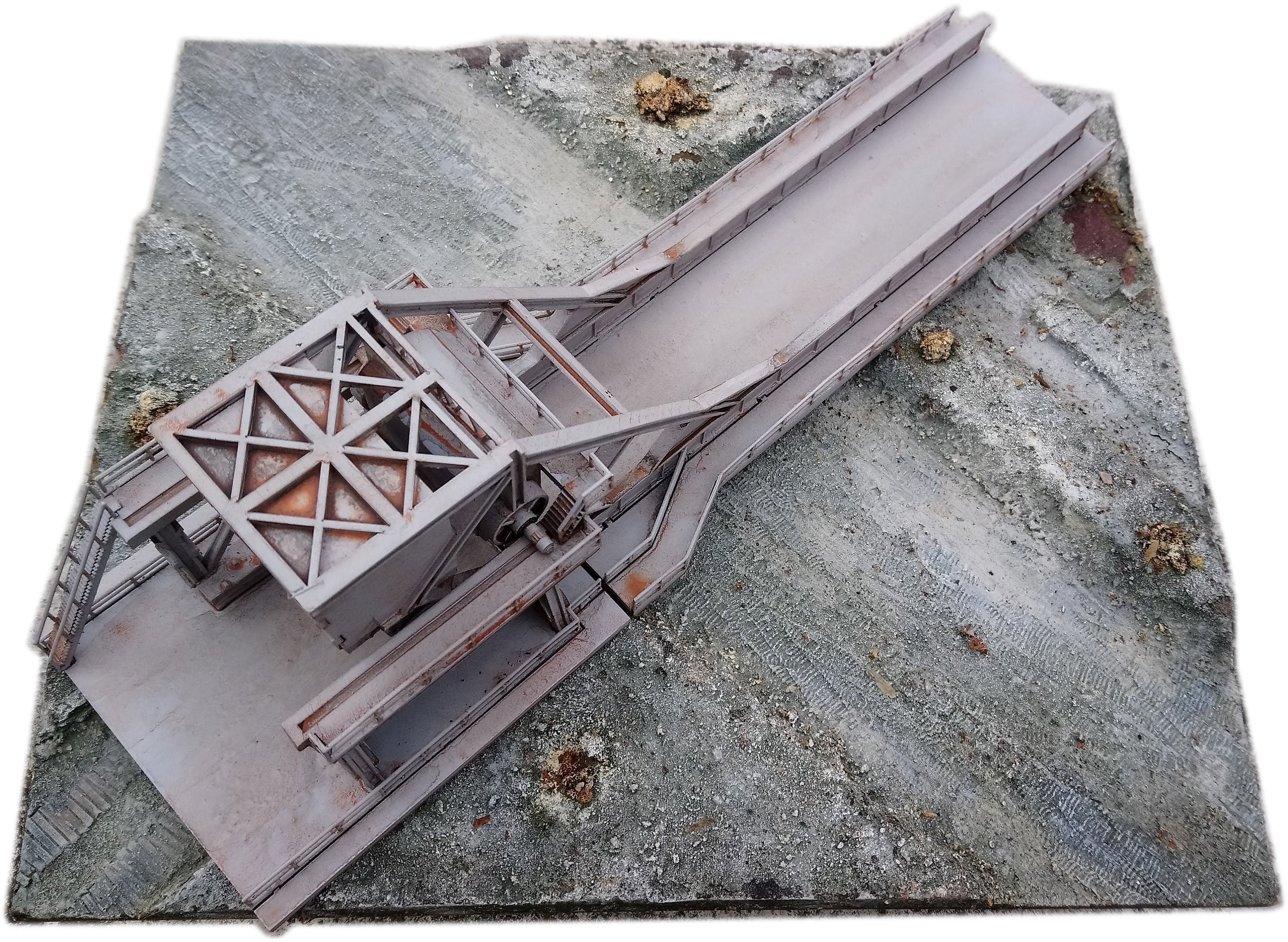 1/144 WWII Pegasus Bridge D-day Special, Static Version. Includes 14 ...