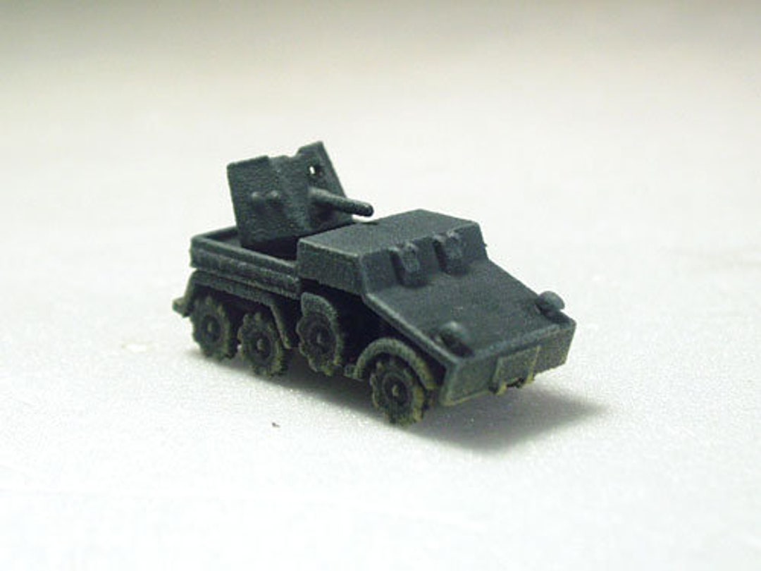 1/144 3D Printed WWII Krupp Protze With Improvised Armour. Unpainted or ...
