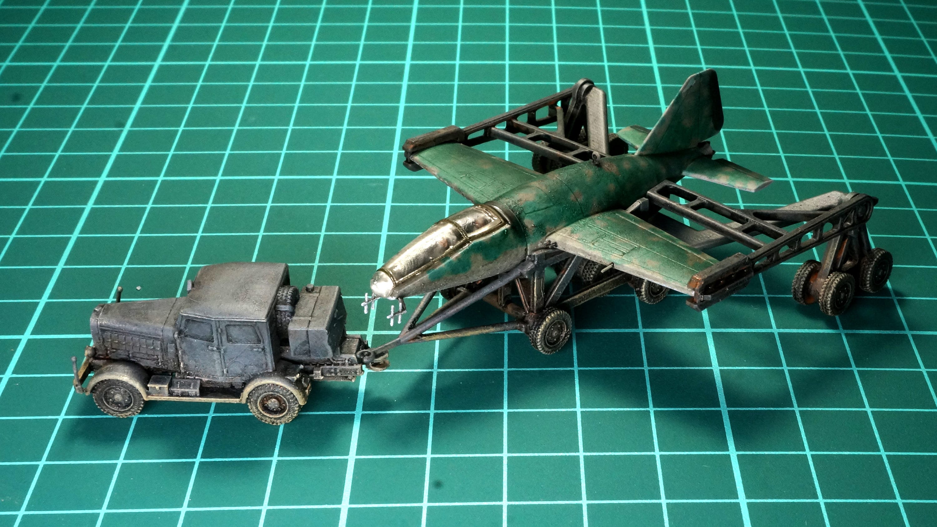 1/144 3D Printed WWII Von Braun Interceptor First Version, Twin Seater ...