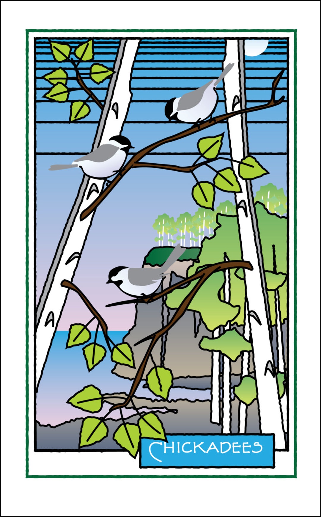 Chickadee Greeting Card: Chickadees, for Friendship, Encouragement, All ...