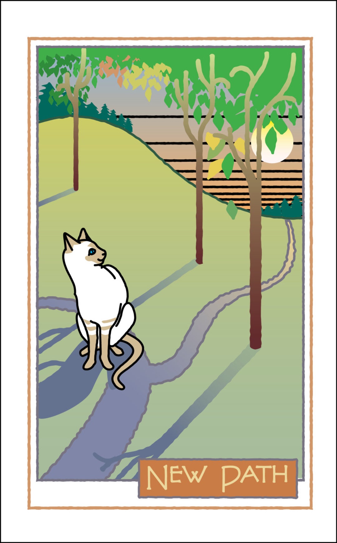 Greeting Card: New Path - Etsy