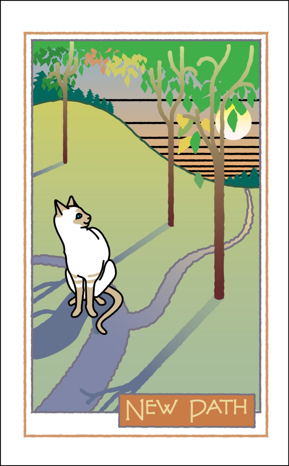 Greeting Card: New Path - Etsy