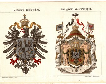 Antique Print Weimar - Etsy