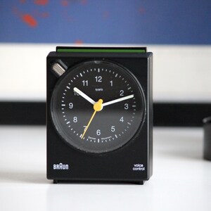 Braun Voice Control Alarm Clock AG Type 4763 Vs Dieter Rams / Dietrich ...