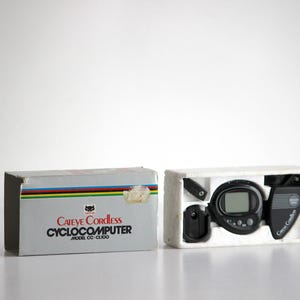 Vintage Cateye Cordless Cyclocomputer Cc-cl100 – With Original Box and ...