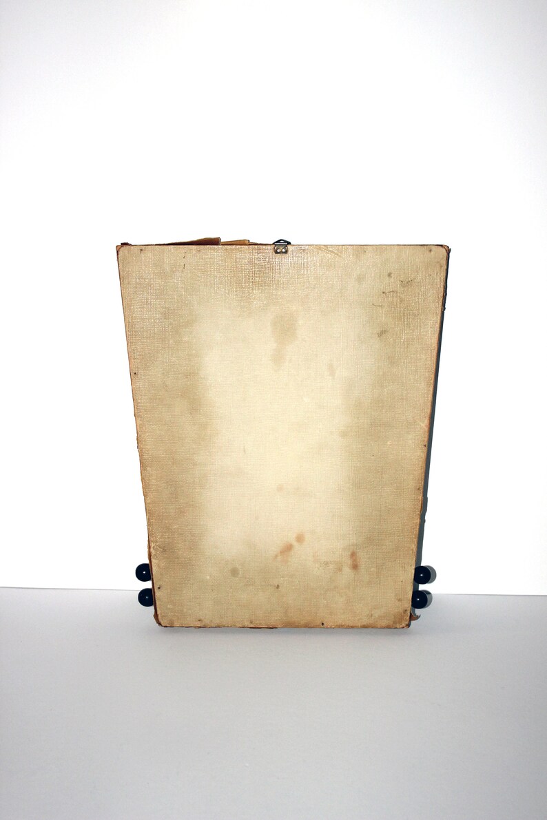 Vintage 50s Perpetual MIRROR Calendar / Turning Calendar - Etsy