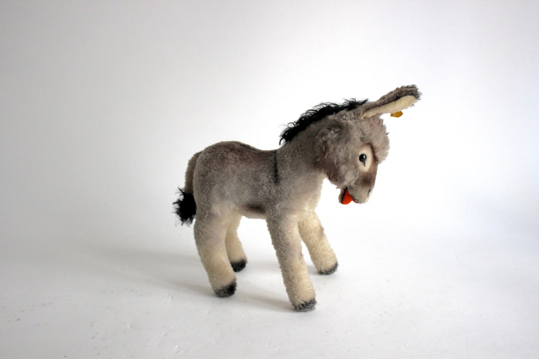 Steiff Donkey "grissy" From the 60s - Etsy
