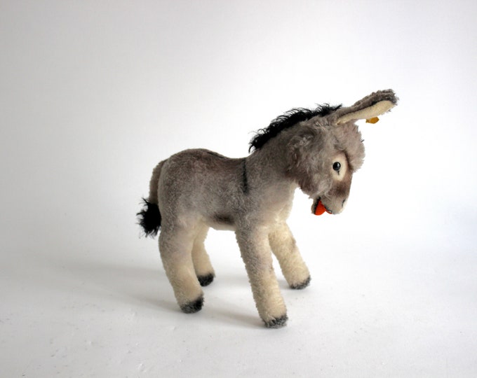 Steiff Donkey "grissy" From the 60s - Etsy