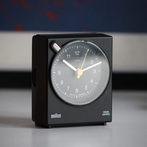 Braun Voice Control Alarm Clock AG Type 4763 Vs Dieter Rams / Dietrich ...