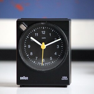 Braun Voice Control Alarm Clock AG Type 4763 Vs Dieter Rams / Dietrich ...