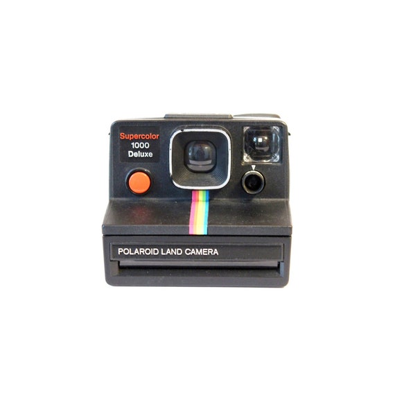 Polaroid Supercolor 1000 Deluxe Black Special Edition | Etsy